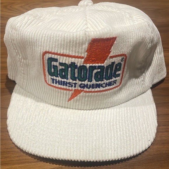 Accessories | Vintage Corduroy Gatorade Trucker Hat | Poshmark